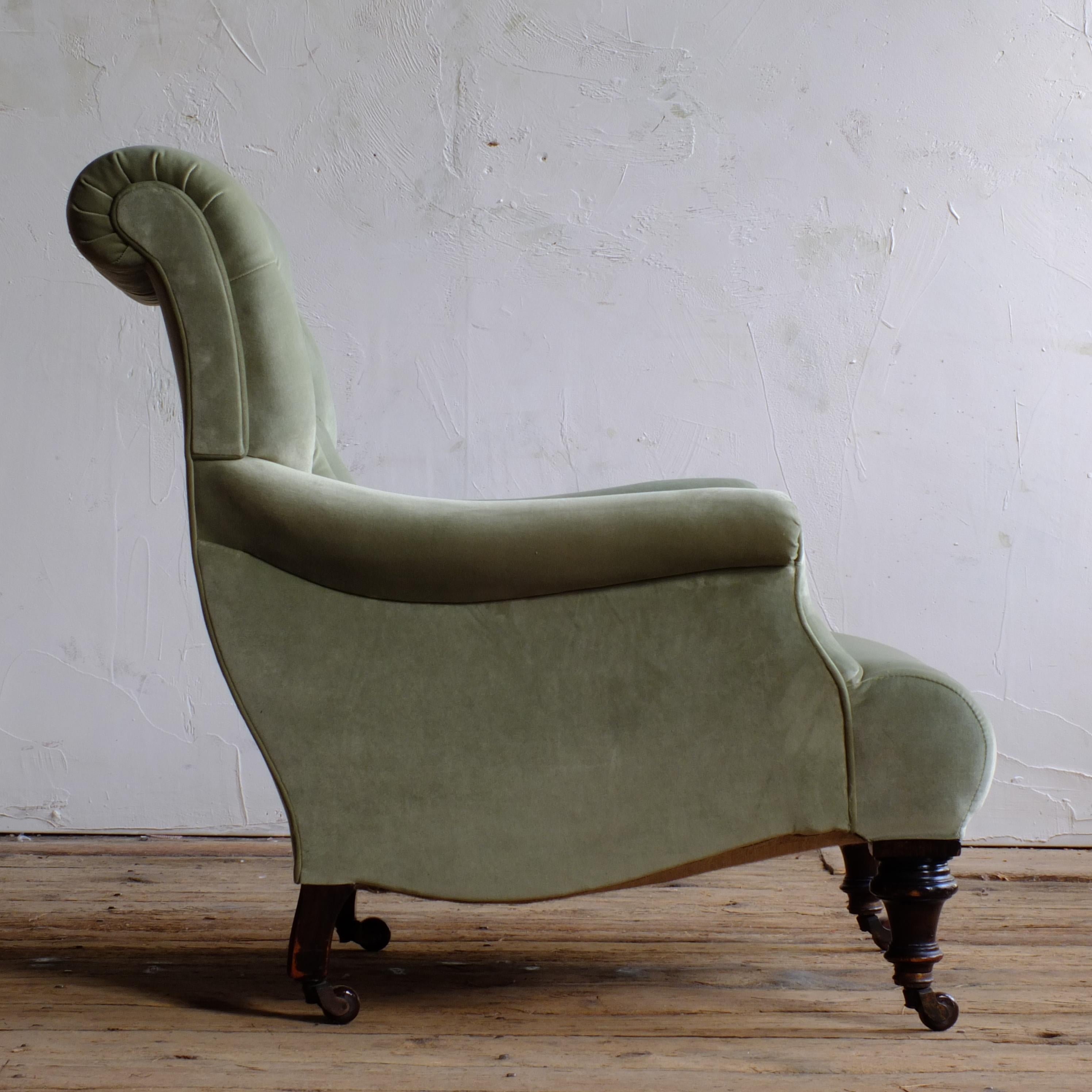 19th Century, Jas Shoolbred Armchair For Sale at 1stDibs