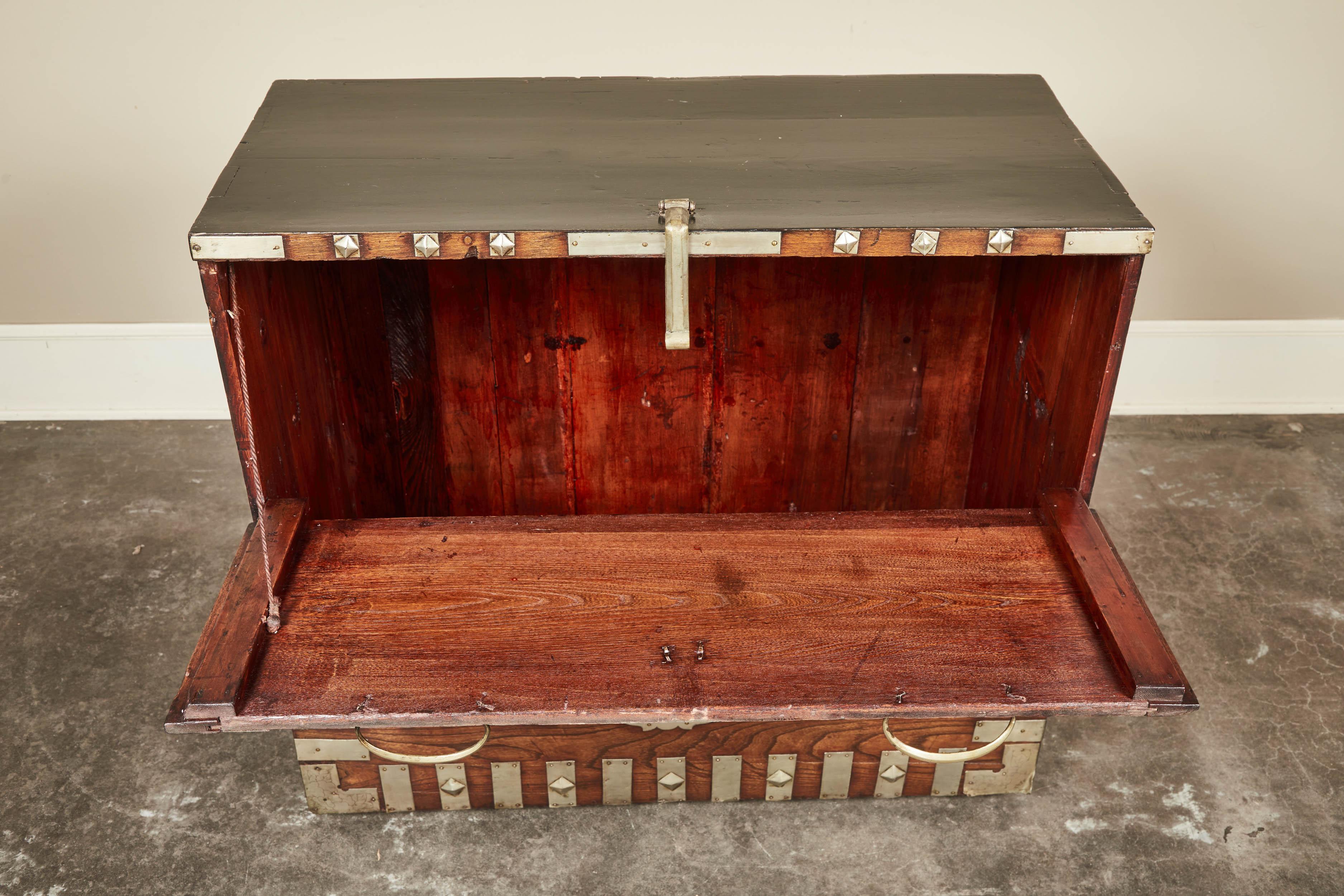 19th Century Korean Chest with German Silver Hardware at 1stDibs ...