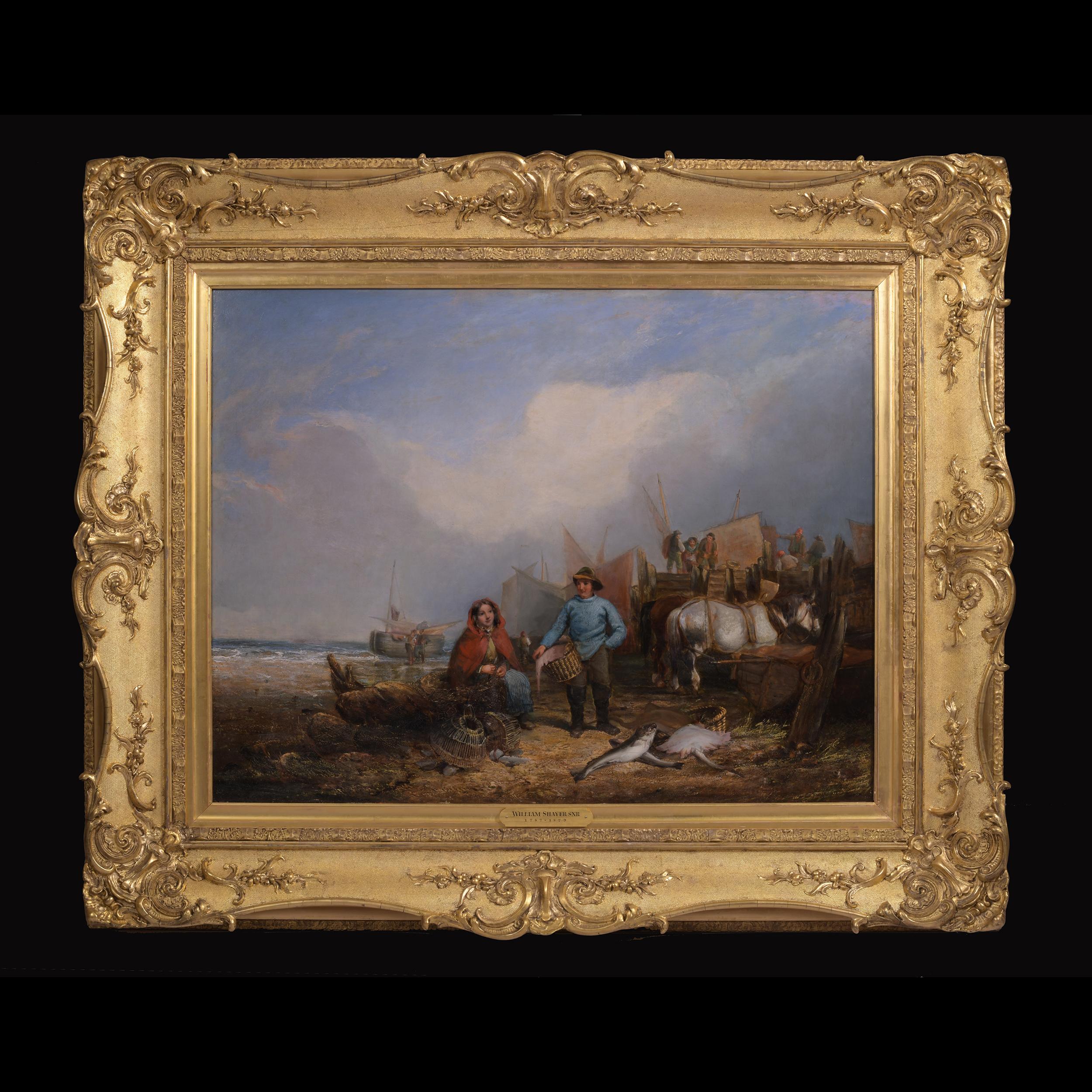 19th Century Landscape Painting by William Shayer Snr 'British', 1787 ...