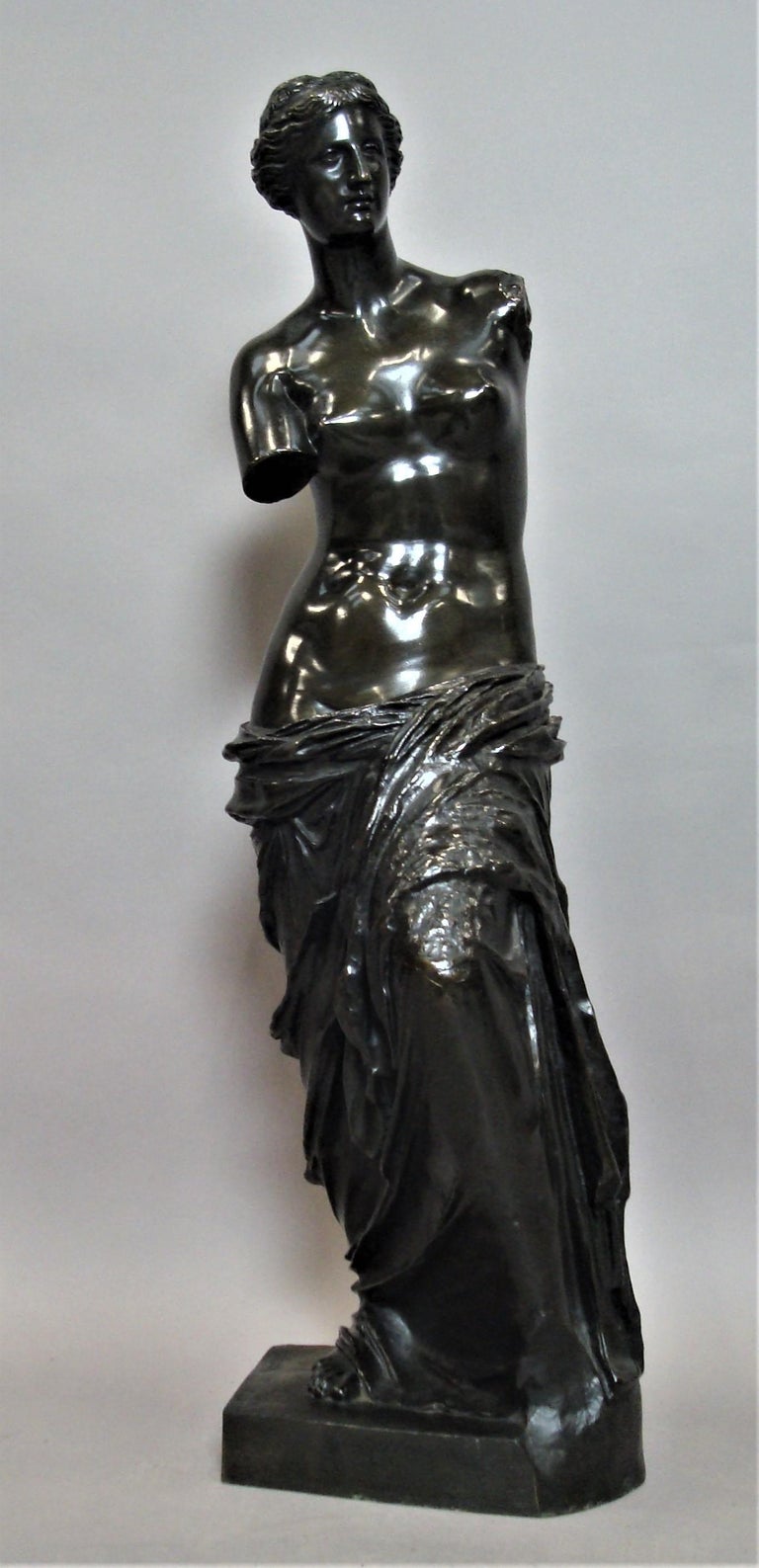 19th Century Large Bronze Grand Tour Sculpture Of Venus De Milo For Sale At 1stdibs