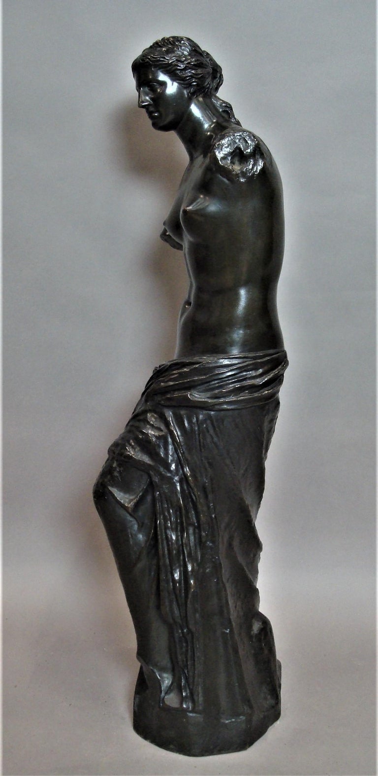 19th Century Large Bronze Grand Tour Sculpture of Venus de Milo For ...