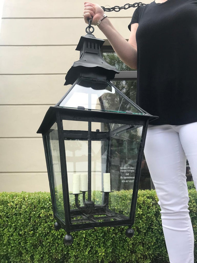 19th Century Large English Lantern at 1stDibs
