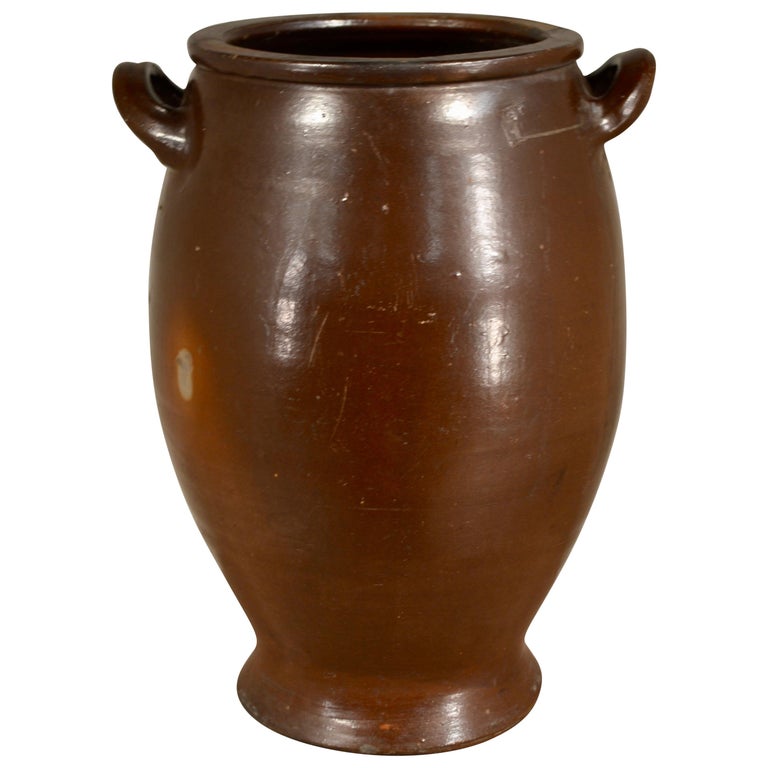 19th Century Large French Crock at 1stDibs