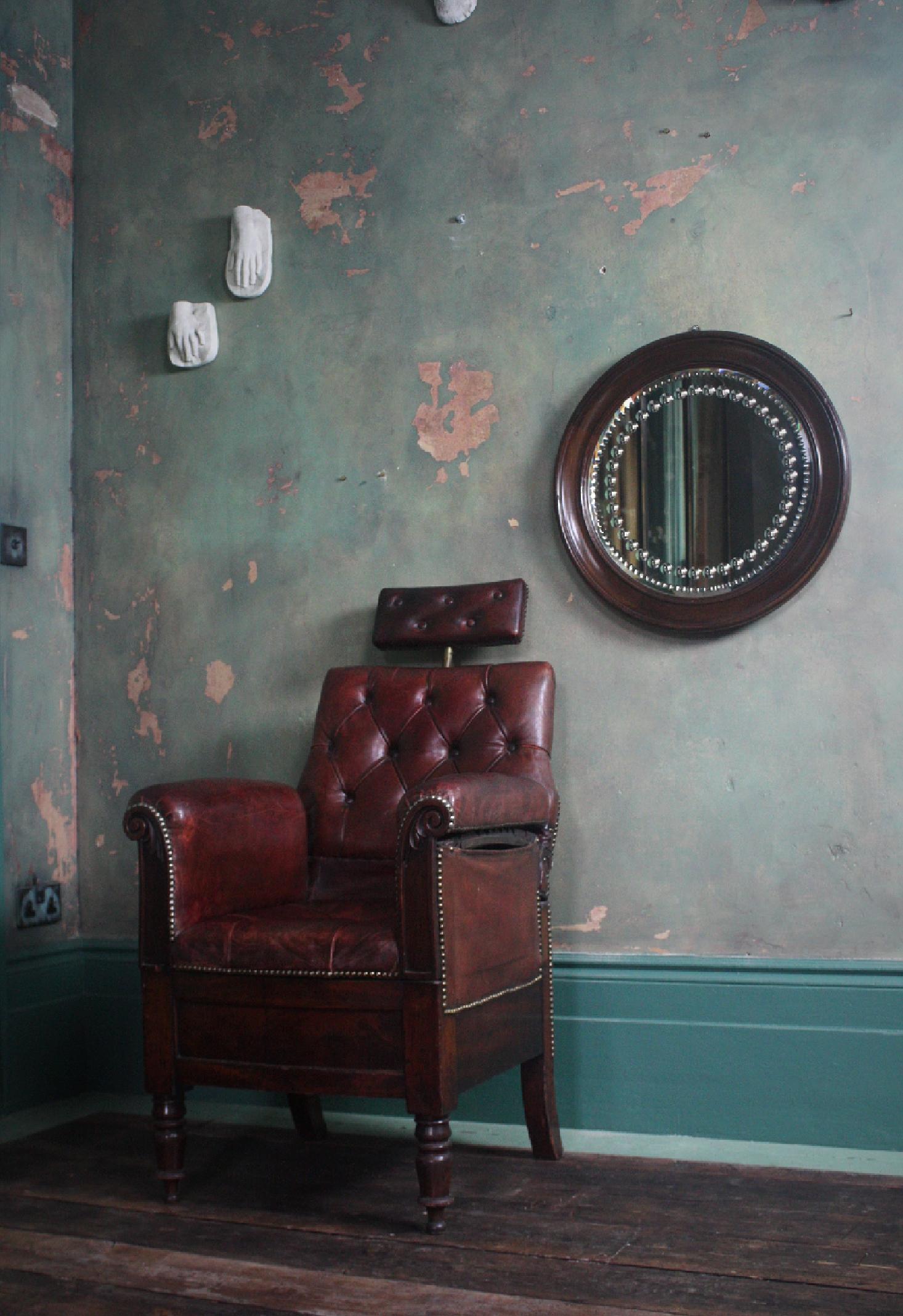 19th Century Large Mahogany Sorcerers Witches Mirror Curiosity Optics ...