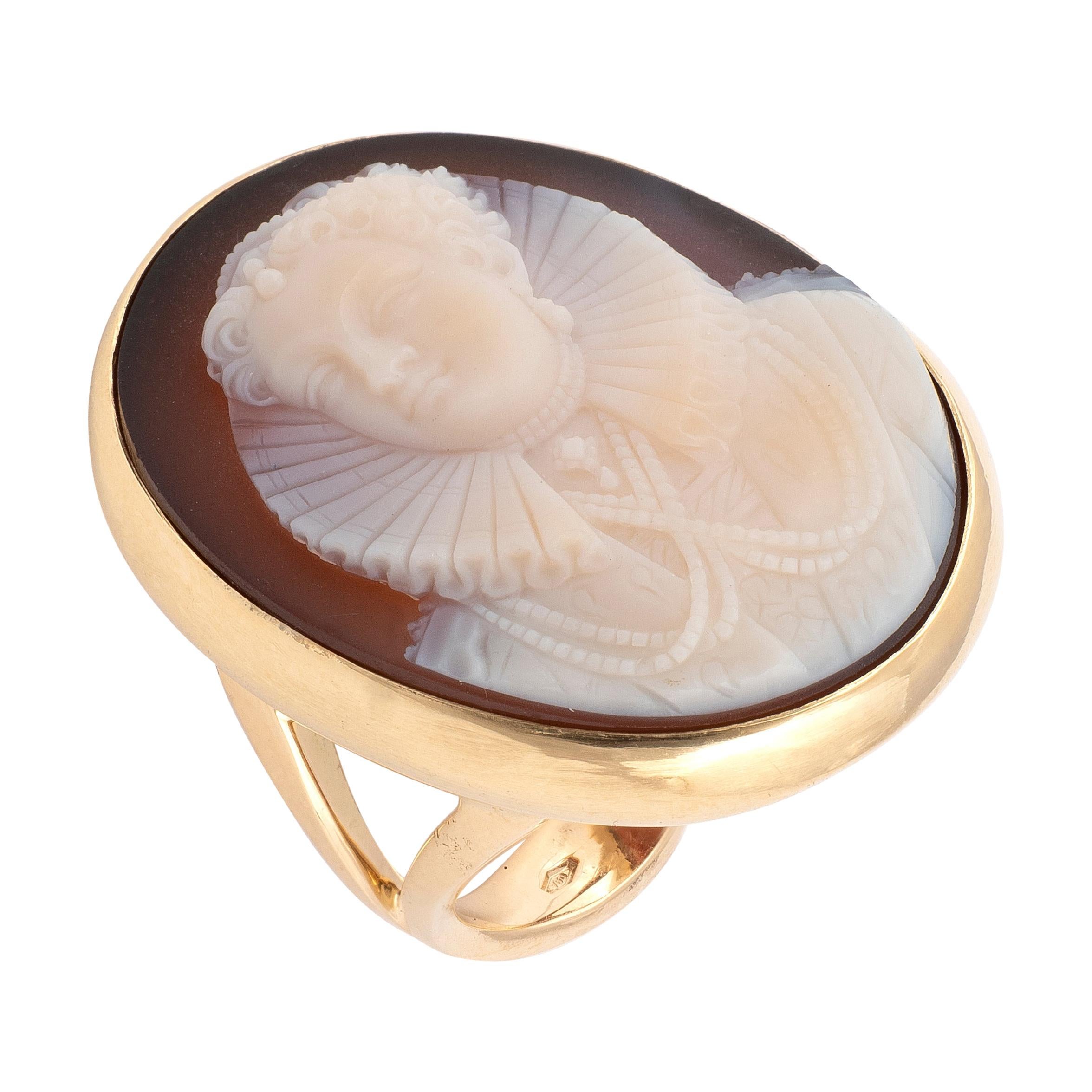 French Allegorical 19th century Marie Antoinette Ring at 1stDibs
