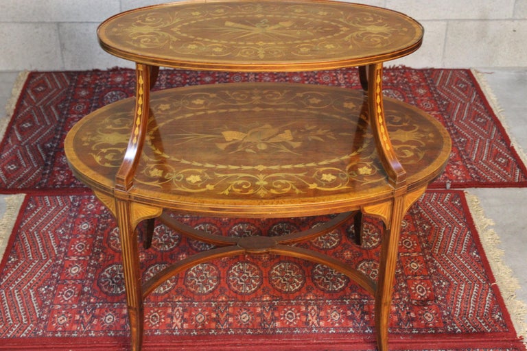 19th Century Late Victorian Center Table, circa 1890, England For Sale ...
