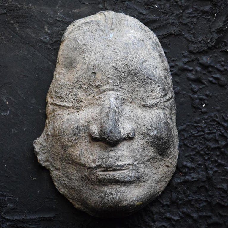 19th Century Lead Face at 1stDibs