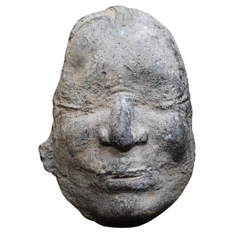 19th Century Lead Face at 1stDibs