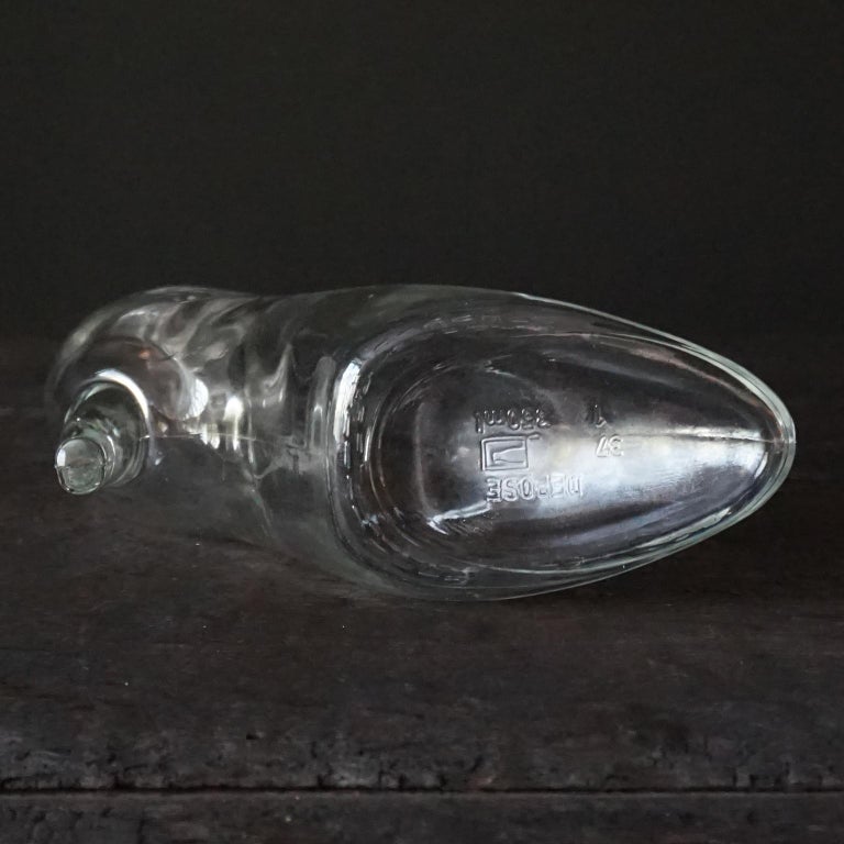 19th Century Legras&Cie and Vintage Glass Boot High Heel Shoe Bottle ...