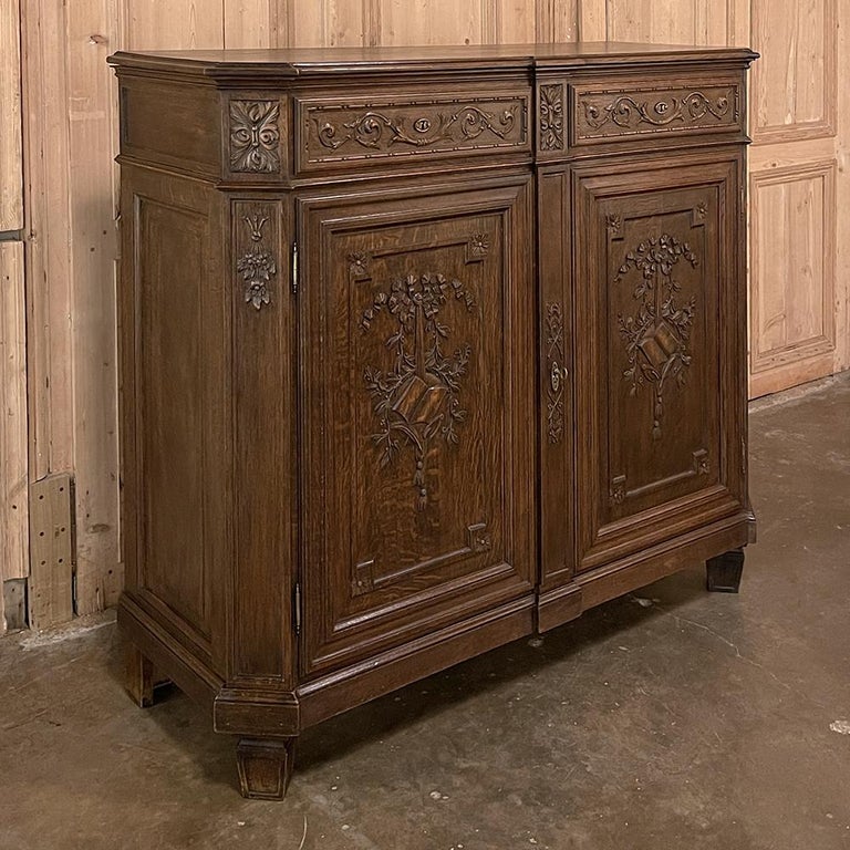 19th Century Liegoise Hand-Carved Louis XIV Style Buffet For Sale at ...