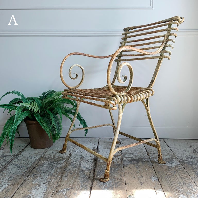 19th Century Lions Paw Arras Chairs with Arms a Set of Three For Sale ...