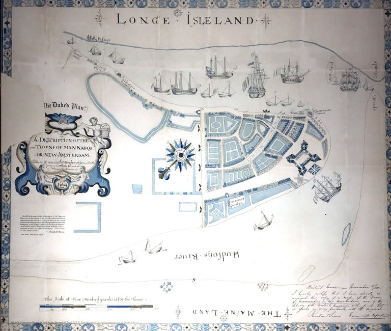 19th Century Lithograph Map of Lower Manhattan, New York For Sale at ...