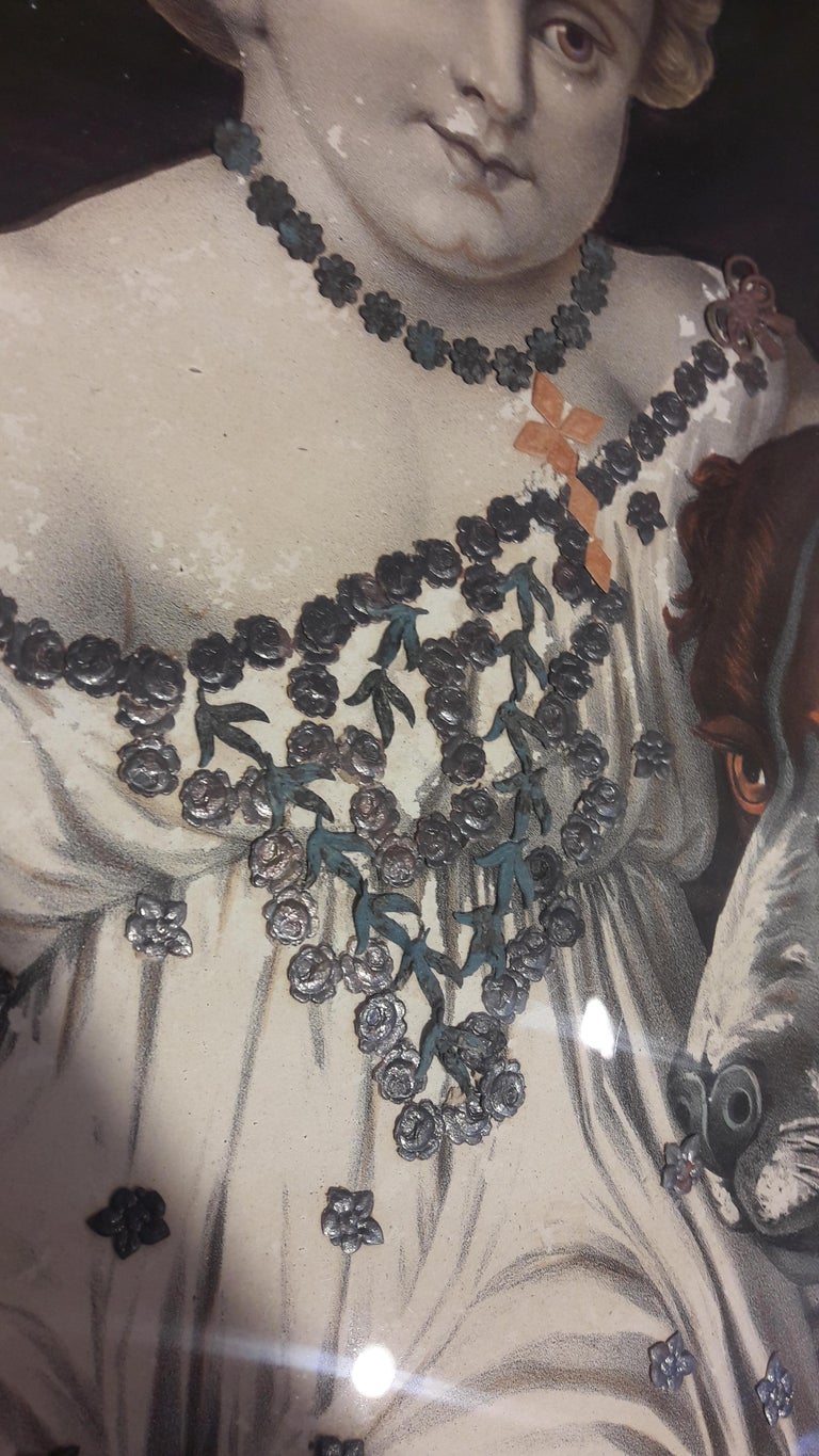 19th Century Lithography Collage For Sale at 1stDibs