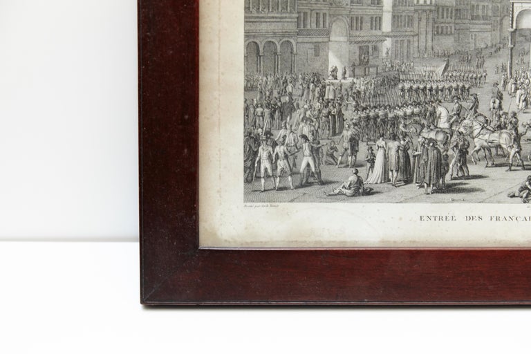 19th Century Lithography of Venice in Black and White For Sale at 1stDibs