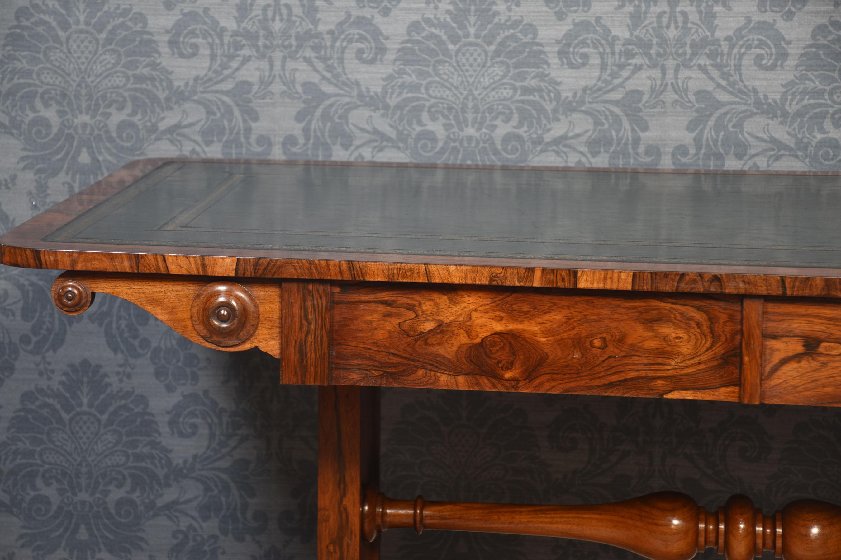 19th Century llibrary table For Sale at 1stDibs