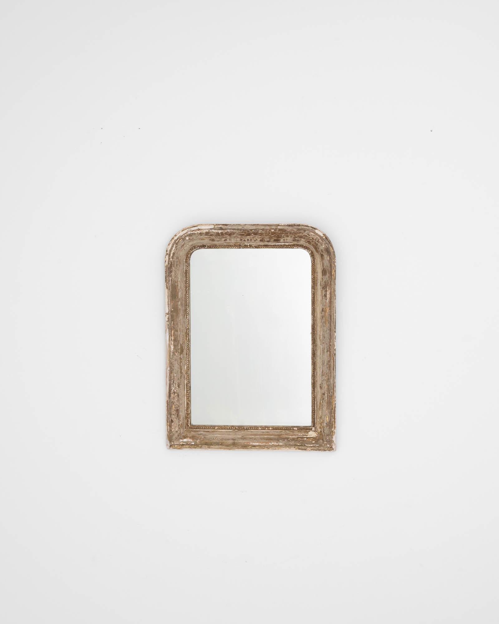19th Century Louis Phillipe French Patinated Mirror For Sale at 1stDibs