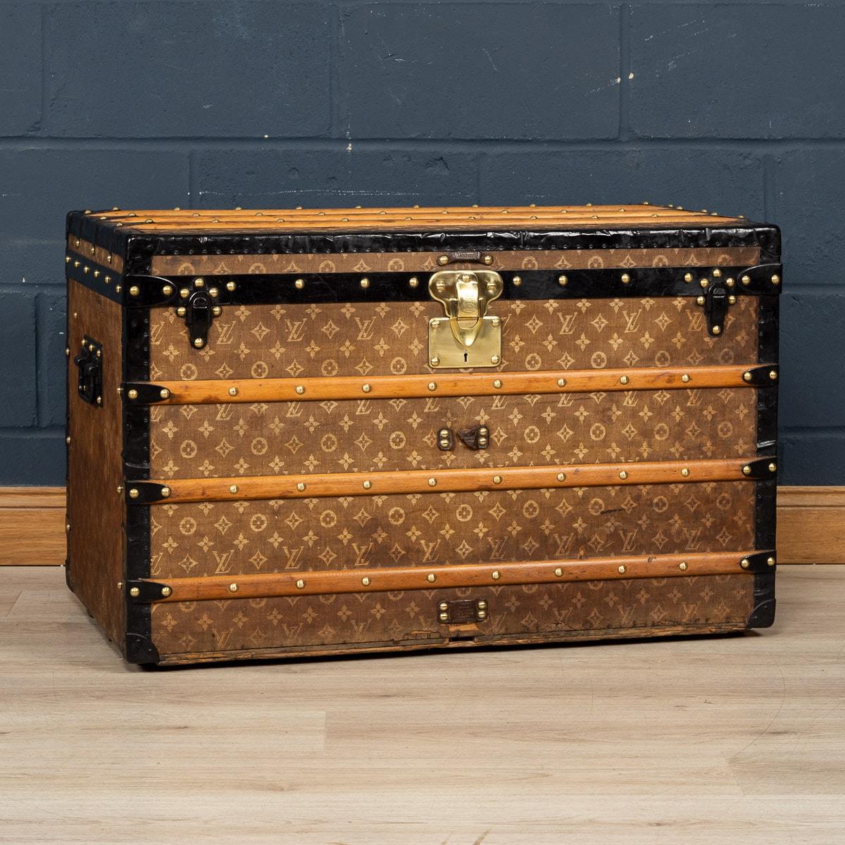 19th Century Louis Vuitton Trunk In Woven Canvas, France For Sale at ...