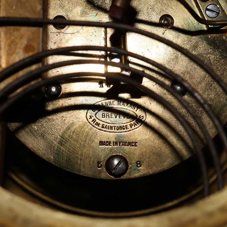 19th Century Louis XV Style French Etienne Maxant Brevete Mantel Clock ...