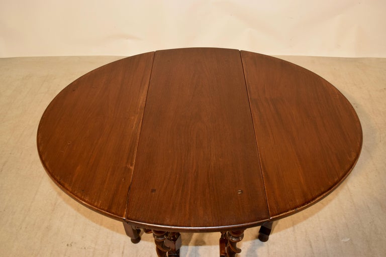 19th Century Mahogany Gate Leg Table at 1stDibs