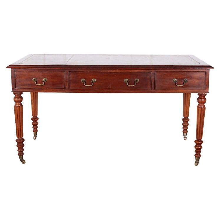 Georgian Mahogany Library Table For Sale at 1stDibs | library table for ...