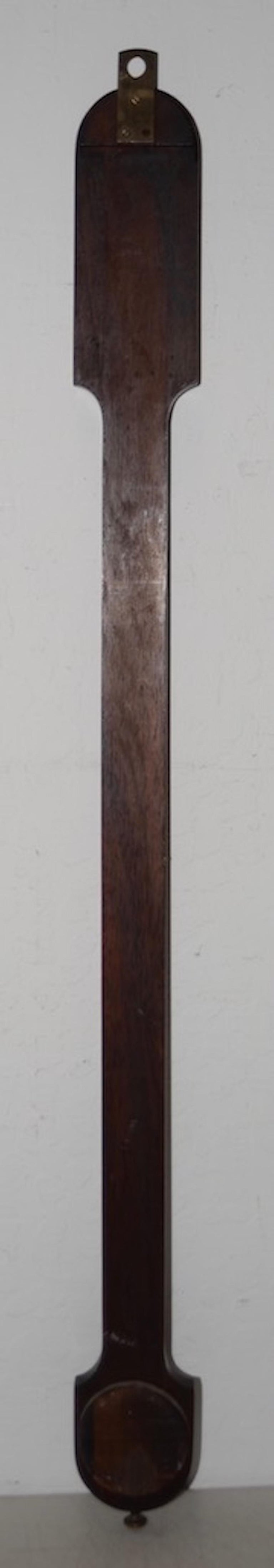 19th Century Mahogany Long Case Barometer by Lennie Optician, Edinburgh ...