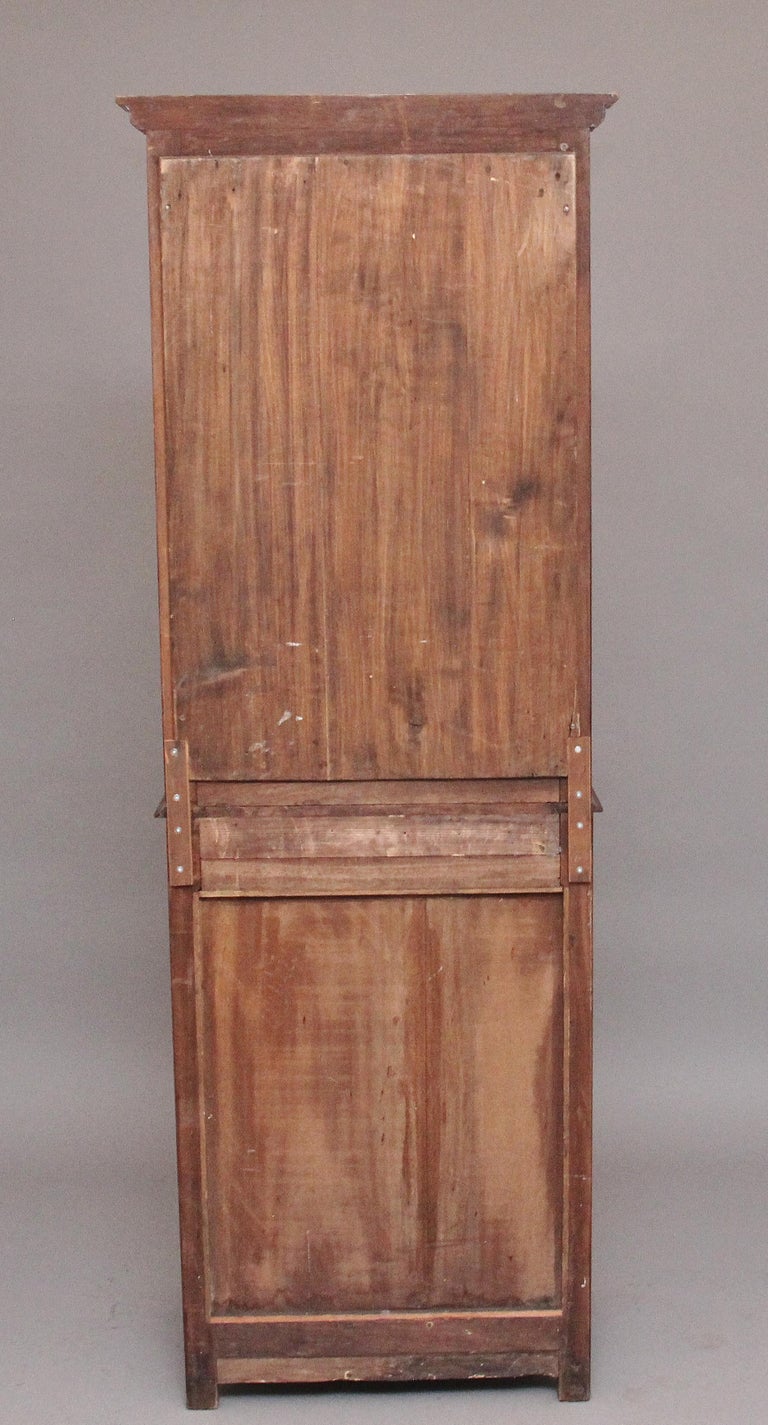 19th Century Mahogany Mirrored Consul Table at 1stDibs