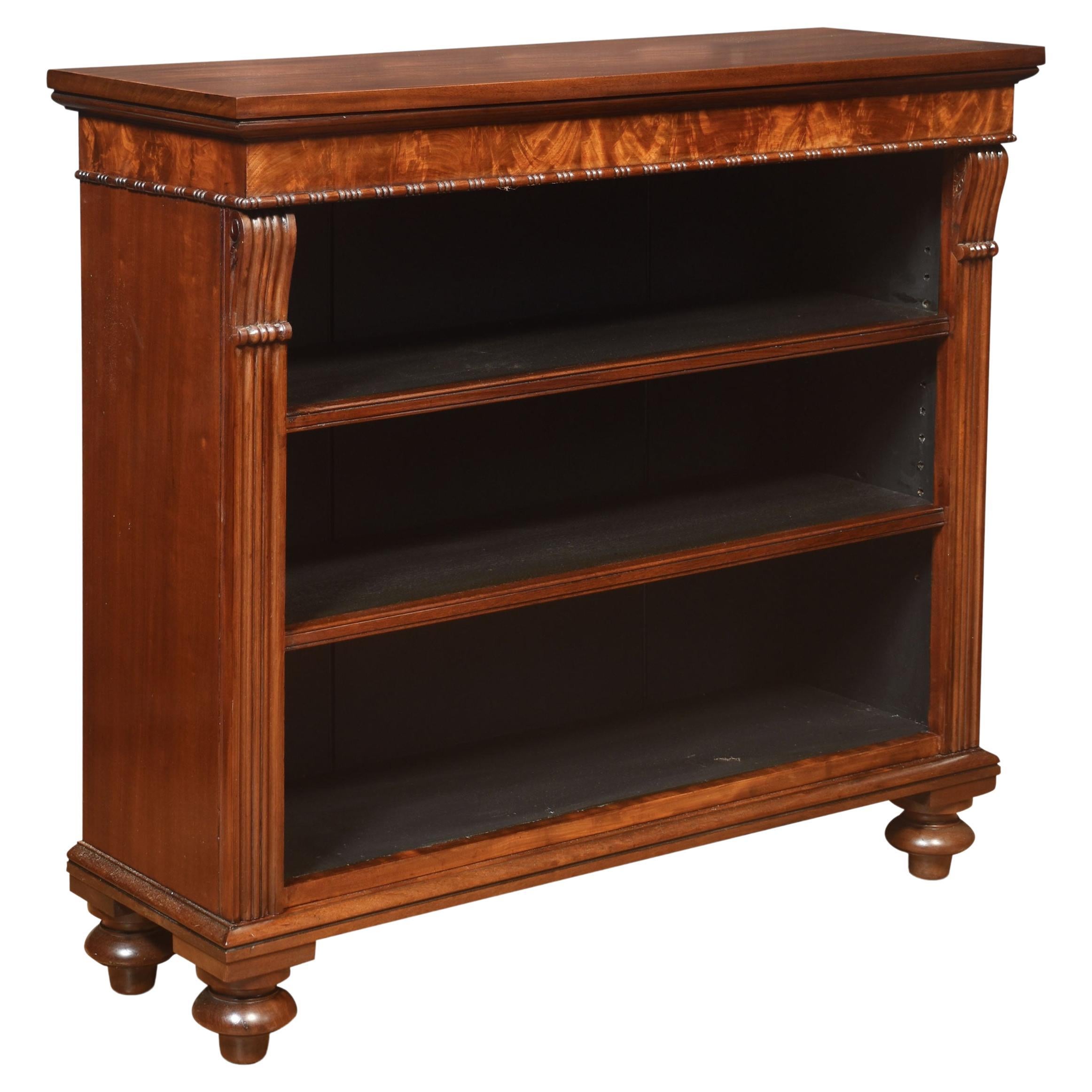 A Wonderful Late 19th Century English Inlaid Mahogany Large Open ...