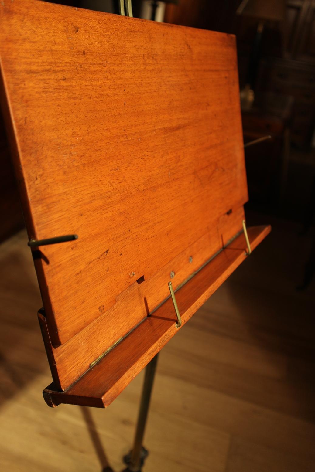19th Century Mahogany Reading and/or Music Stand at 1stDibs