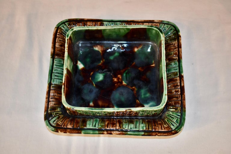 19th Century Majolica Sardine Box For Sale at 1stDibs