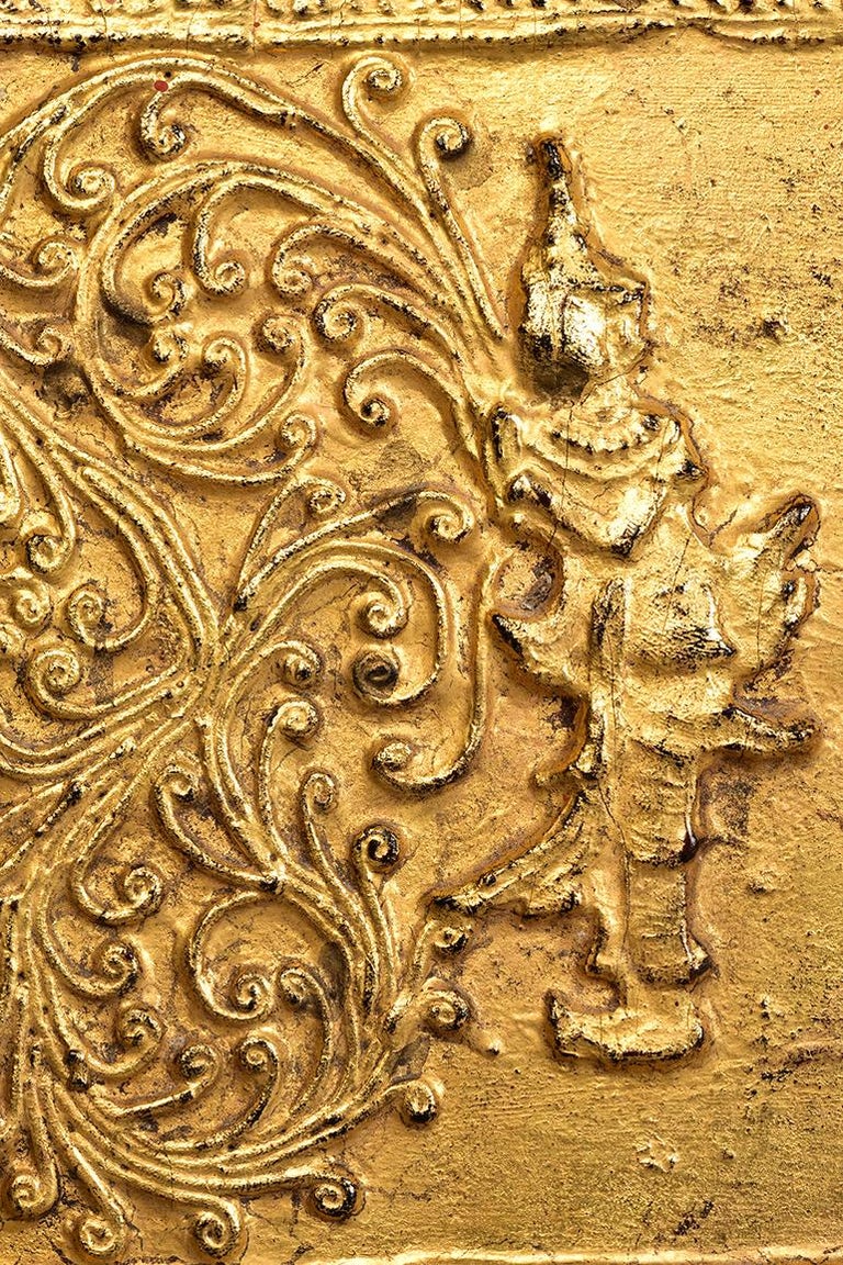 19th Century, Mandalay, Antique Burmese Wood Carving Panel For Sale at ...