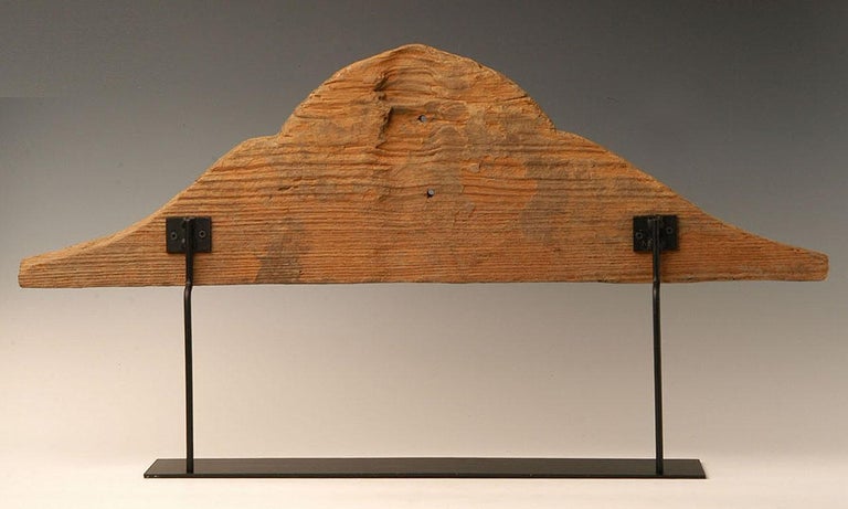 19th Century, Mandalay, Antique Burmese Wood Carving Panel with Animal ...