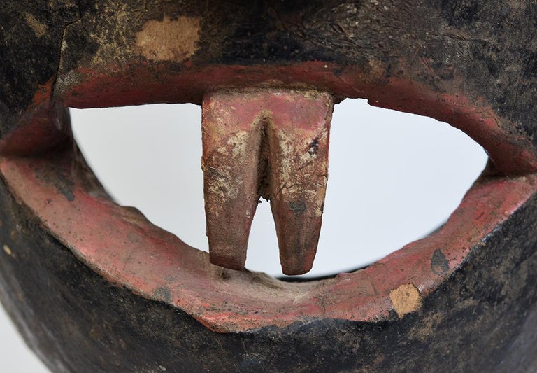 19th Century, Mandalay, Antique Burmese Wooden Tribal Mask For Sale at ...
