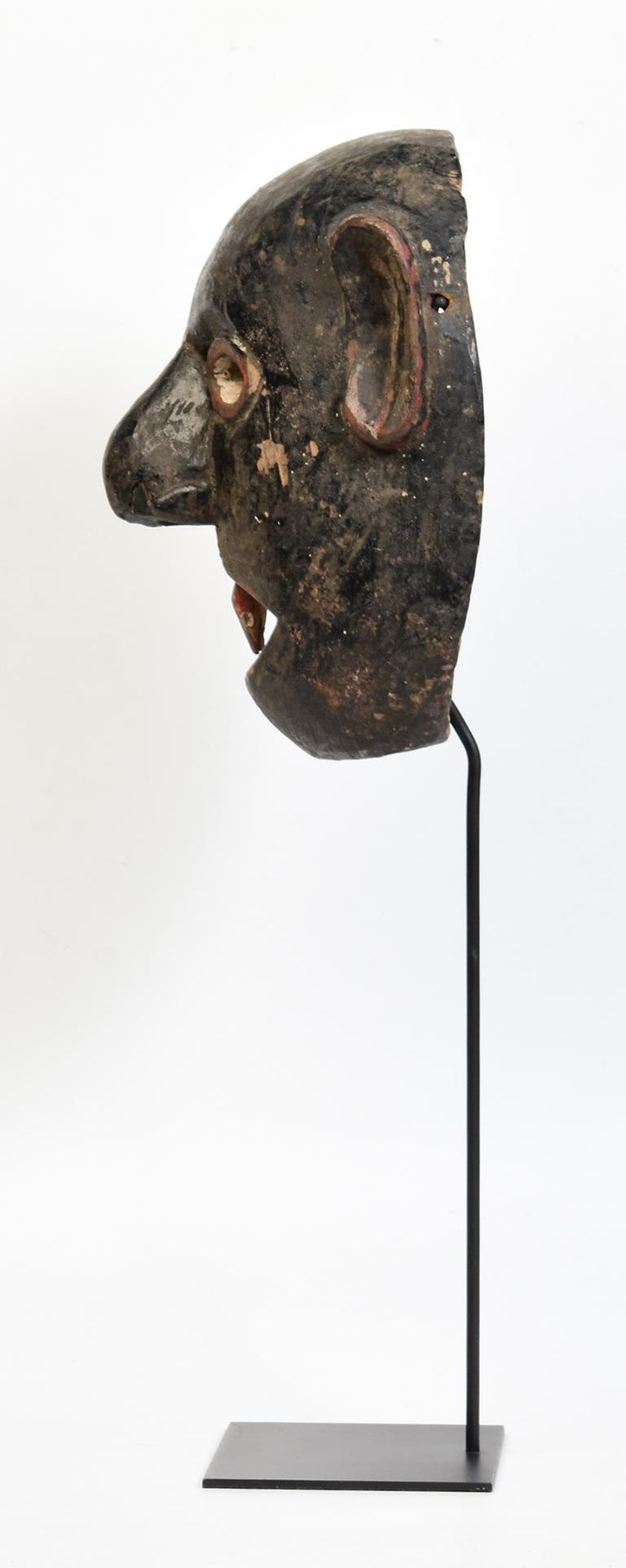 19th Century, Mandalay, Antique Burmese Wooden Tribal Mask For Sale at ...