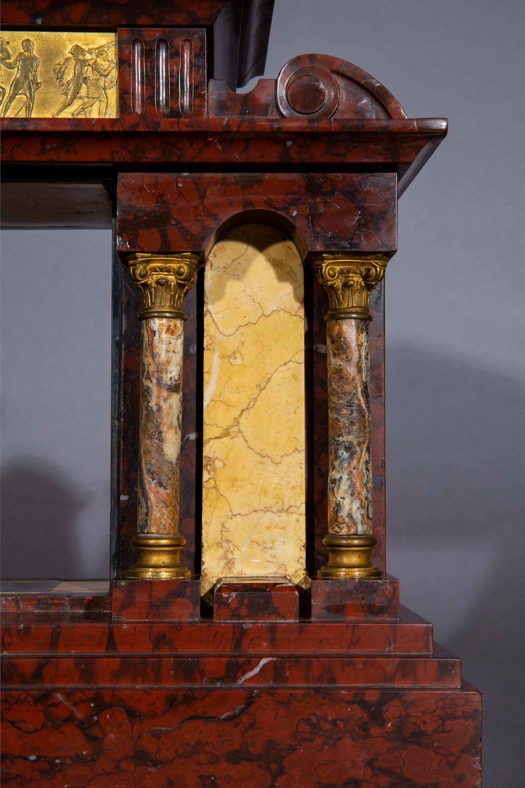 19th Century Marble Architectural Model of a Temple For Sale at 1stDibs