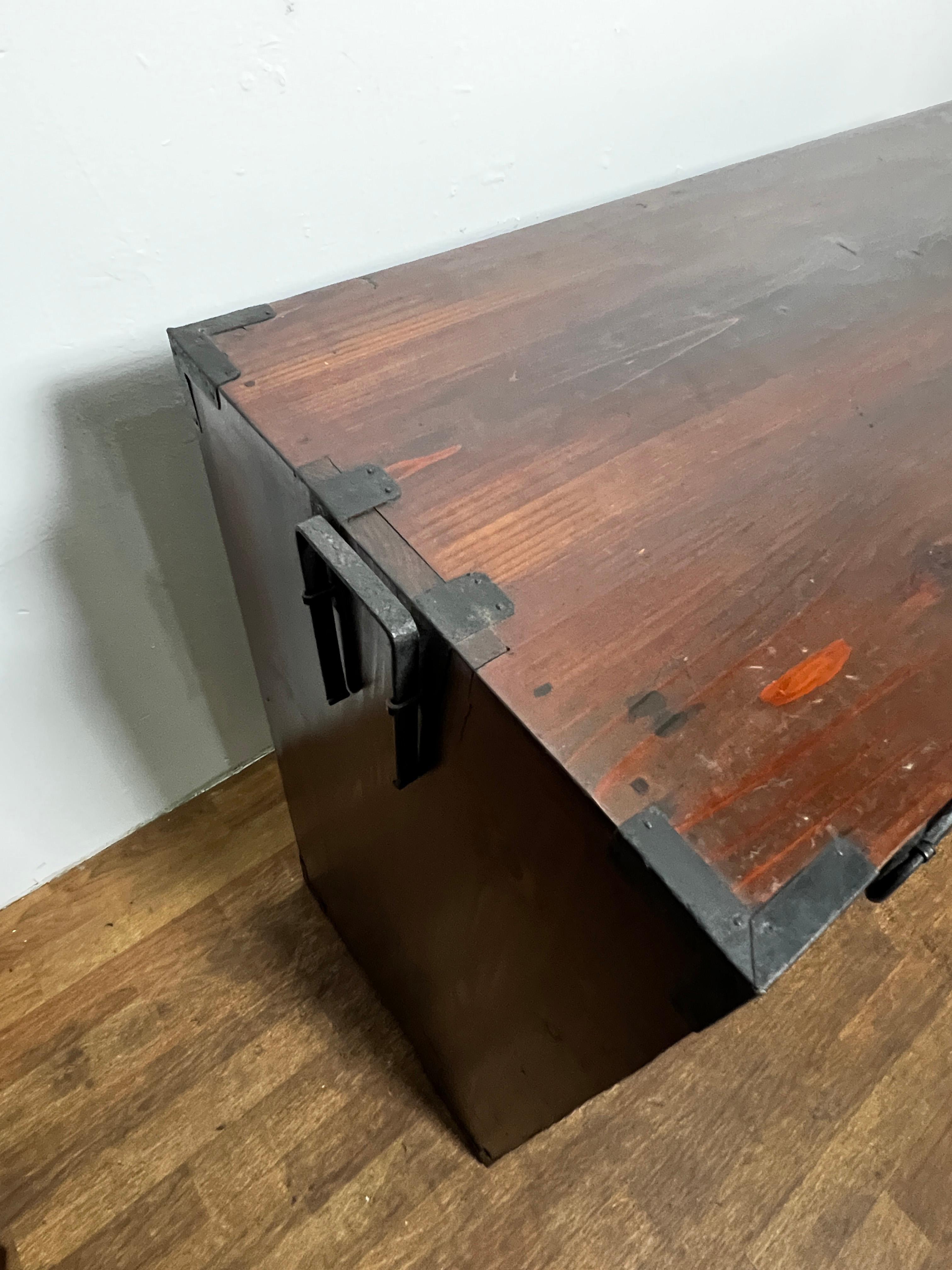 19th Century Meiji Era Antique Japanese Sendai Tansu For Sale at 1stDibs