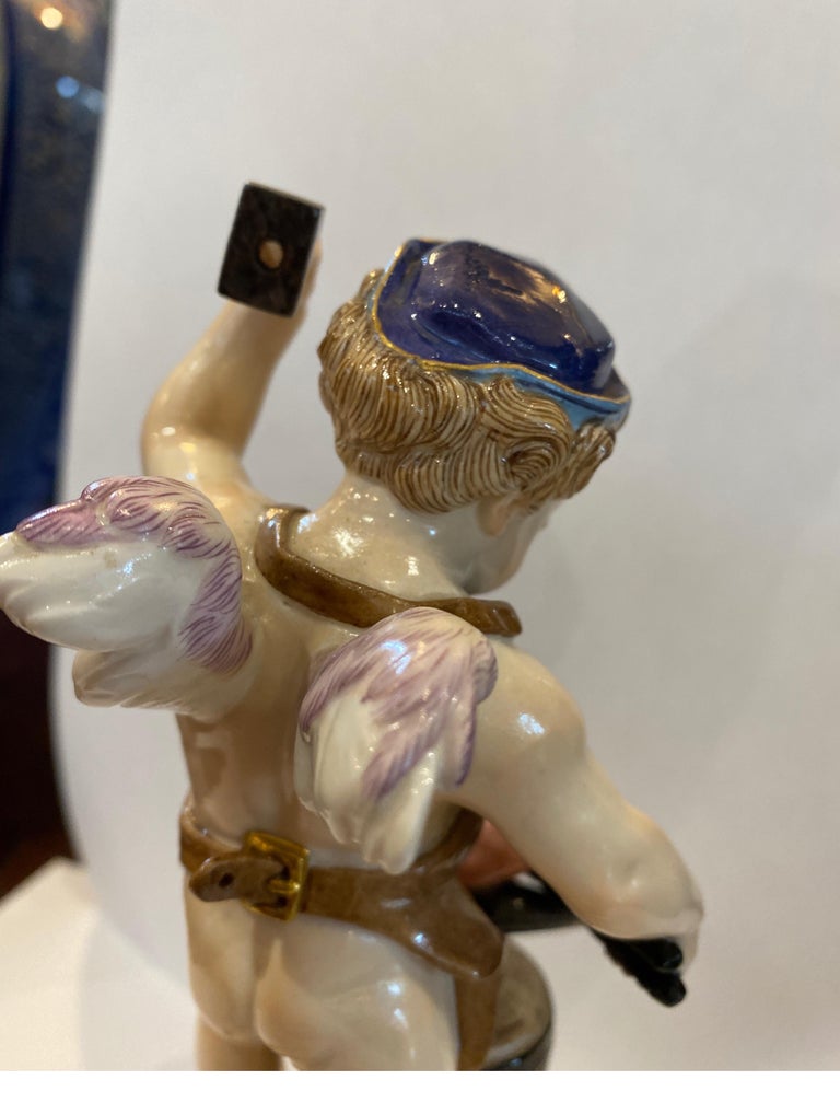 19th Century Meissen Putti Blacksmith at 1stDibs