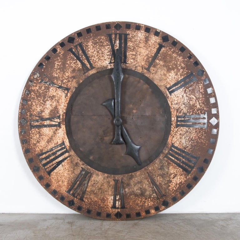 19th Century Metal Clocktower Face at 1stDibs
