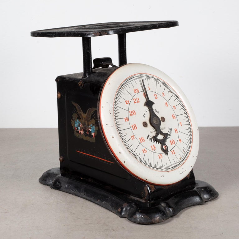 19th Century Metal "Family Scale", circa 1899-1903 For Sale at 1stDibs