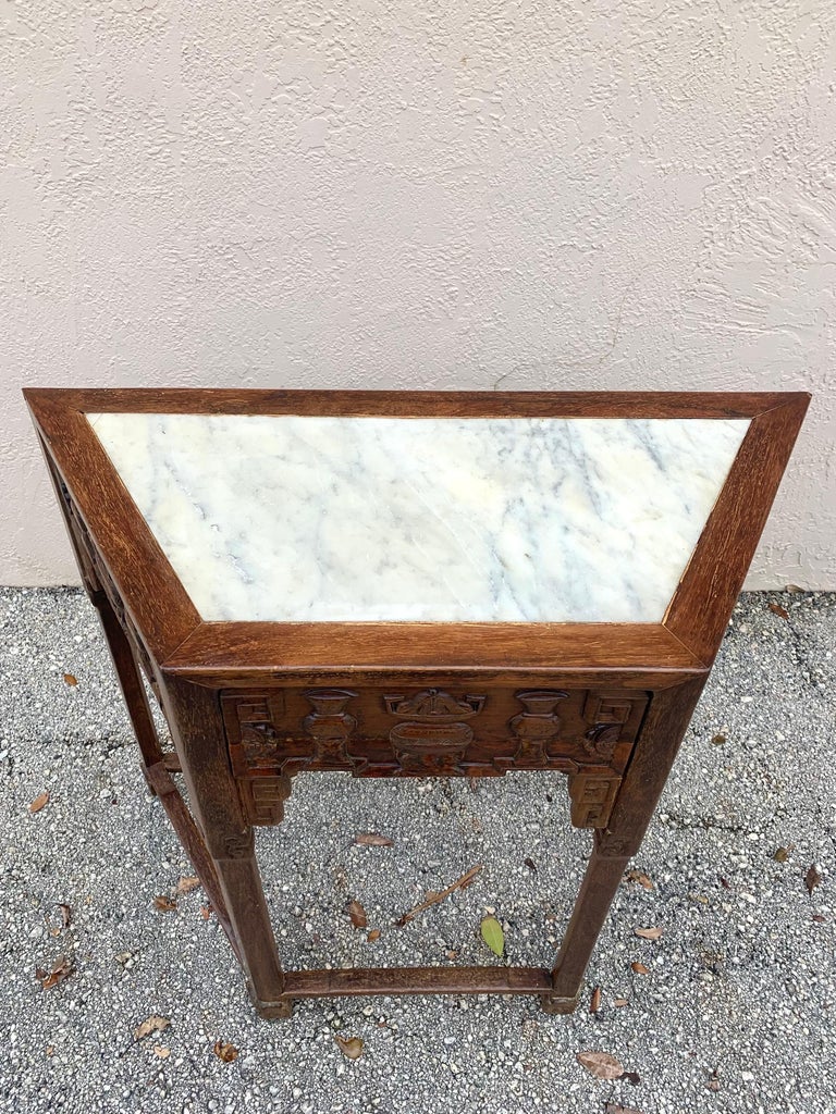 19th Century Ming Style Hard Wood Chinese Console Table For Sale at 1stDibs