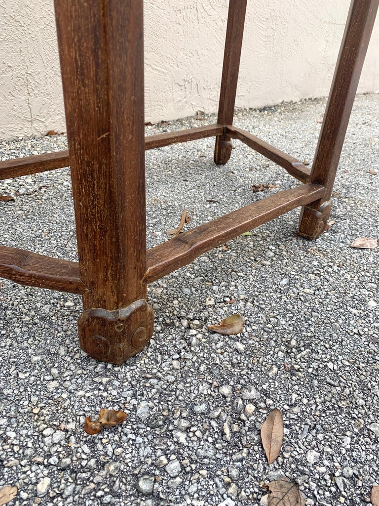 19th Century Ming Style Hard Wood Chinese Console Table For Sale at 1stDibs