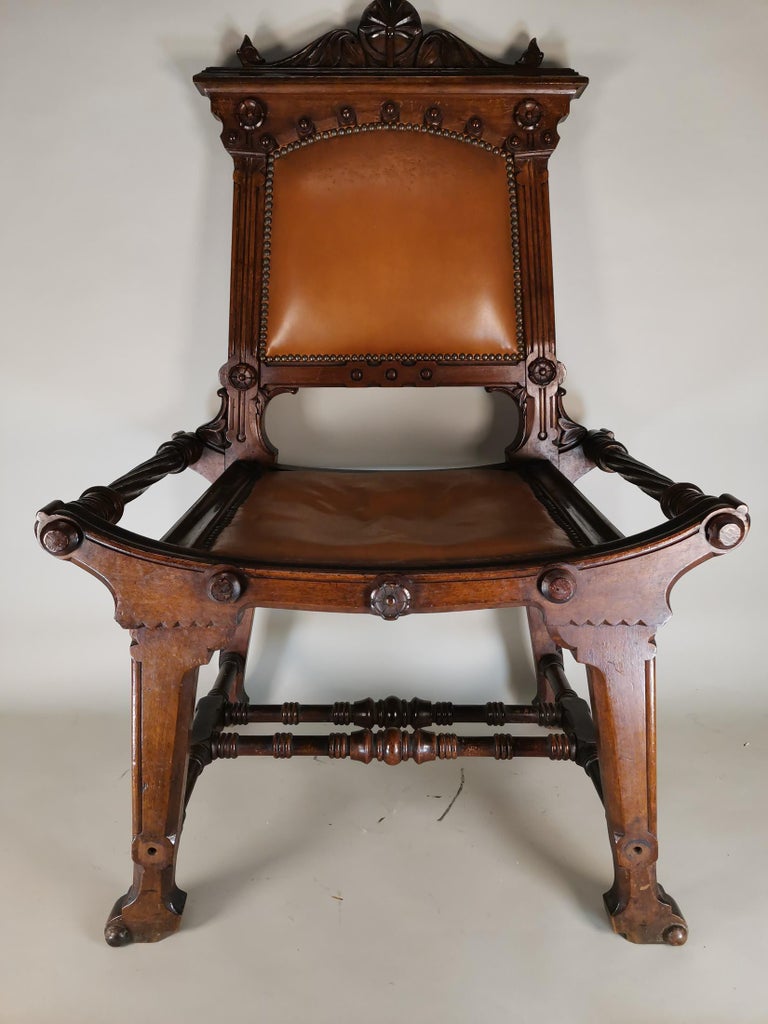 19th Century Modernist Chair For Sale at 1stDibs