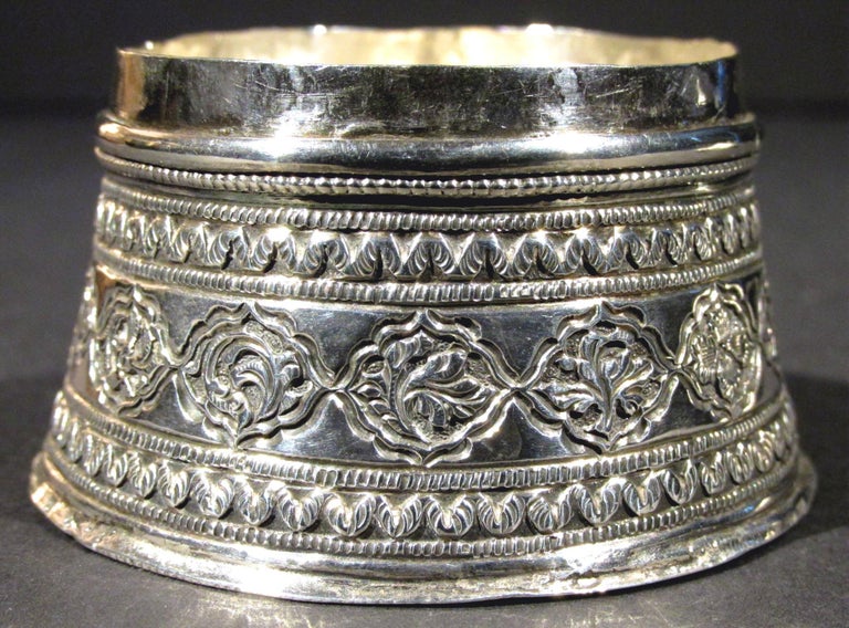 Mid-19th Century Mughal Style Silver Betel Box, Northern India For Sale ...