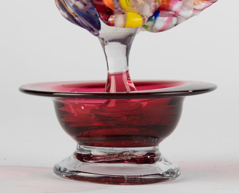 19th Century Murano Glass Paperweight - Pen Holder For Sale at 1stDibs