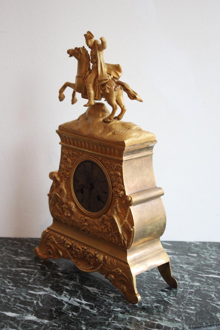 19th Century Napoleon Clock For Sale at 1stDibs