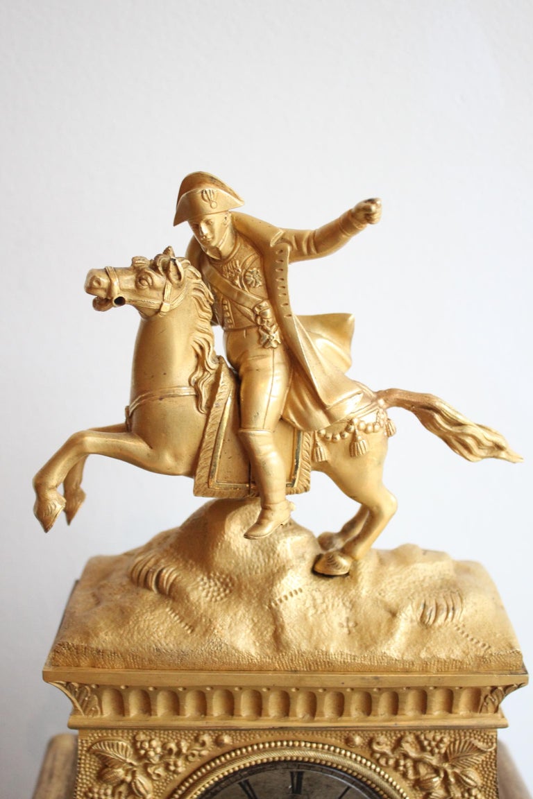 19th Century Napoleon Clock For Sale at 1stDibs