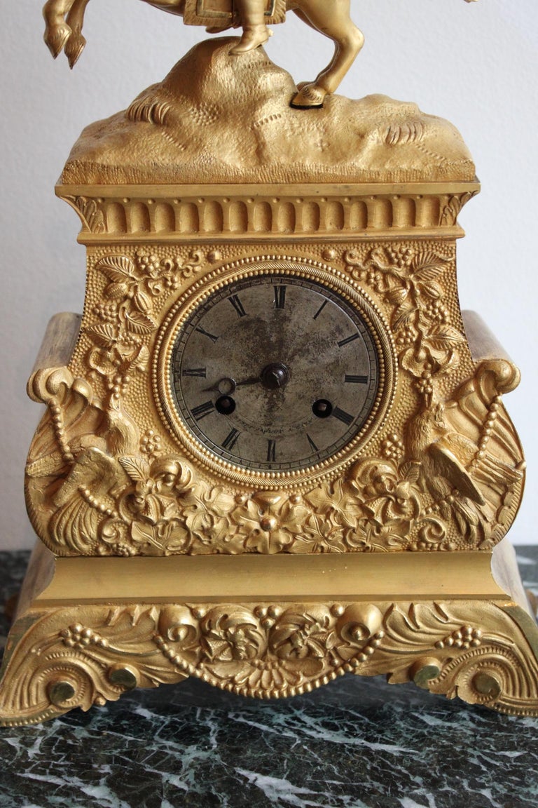 19th Century Napoleon Clock For Sale at 1stDibs