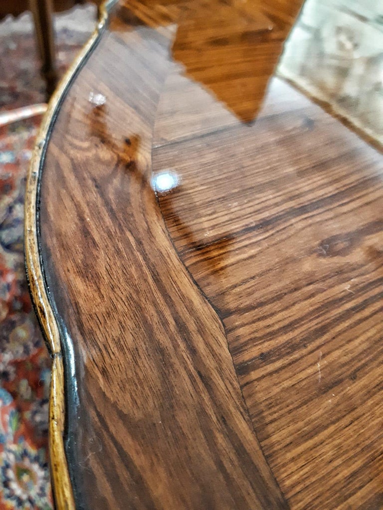 19th Century Napoleon III Walnut Root French Tea Table Restored LAST ...