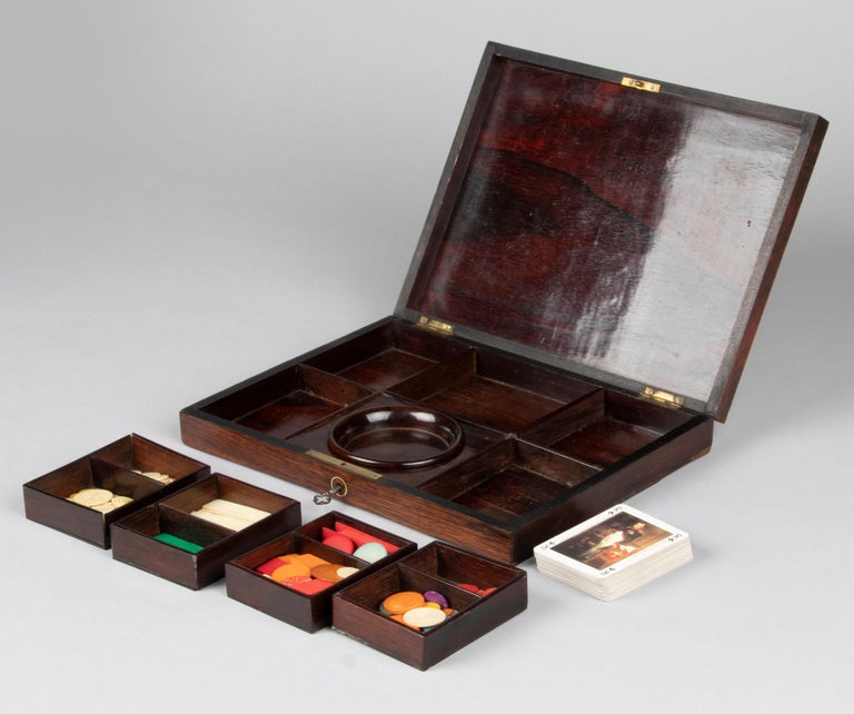 19th Century Napoleon III Game Box For Sale at 1stDibs