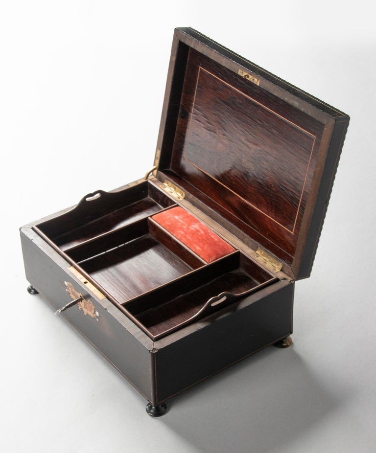 19th Century Napoleon III Jewelry Box For Sale at 1stDibs