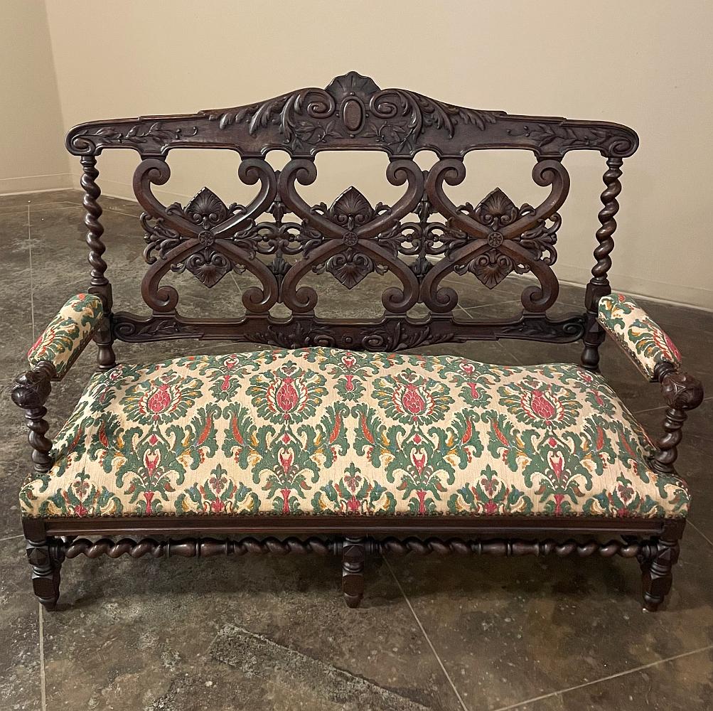 19th Century Napoleon III Period Louis XIV Style Canape ~ Sofa For Sale ...